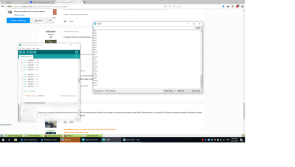 Probleme cu arduino - Arduino - ELFORUM - Forumul electronistilor